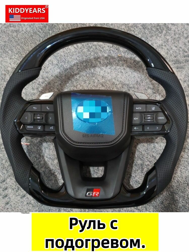 Рулевое колесо с подогревом и лепестками переключения передач предназначено для всей линейки автомобилей Toyota.