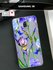 Чехол на Samsung Galaxy J8 / Самсунг Галакси Джей 8 с принтом "Синие ирисы", про...