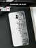 Чехол на Samsung Galaxy J6 + / Самсунг Галакси J6 Плюс 2018 с принтом "Черно гор...