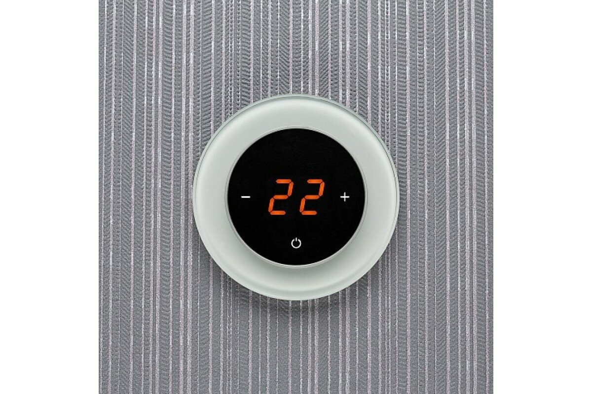 Терморегулятор Aura RONDA 9010 White Soft (мягкий белый) сенсорное управление