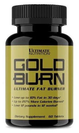 Gold Burn Ultimate Nutrition 60 таблеток