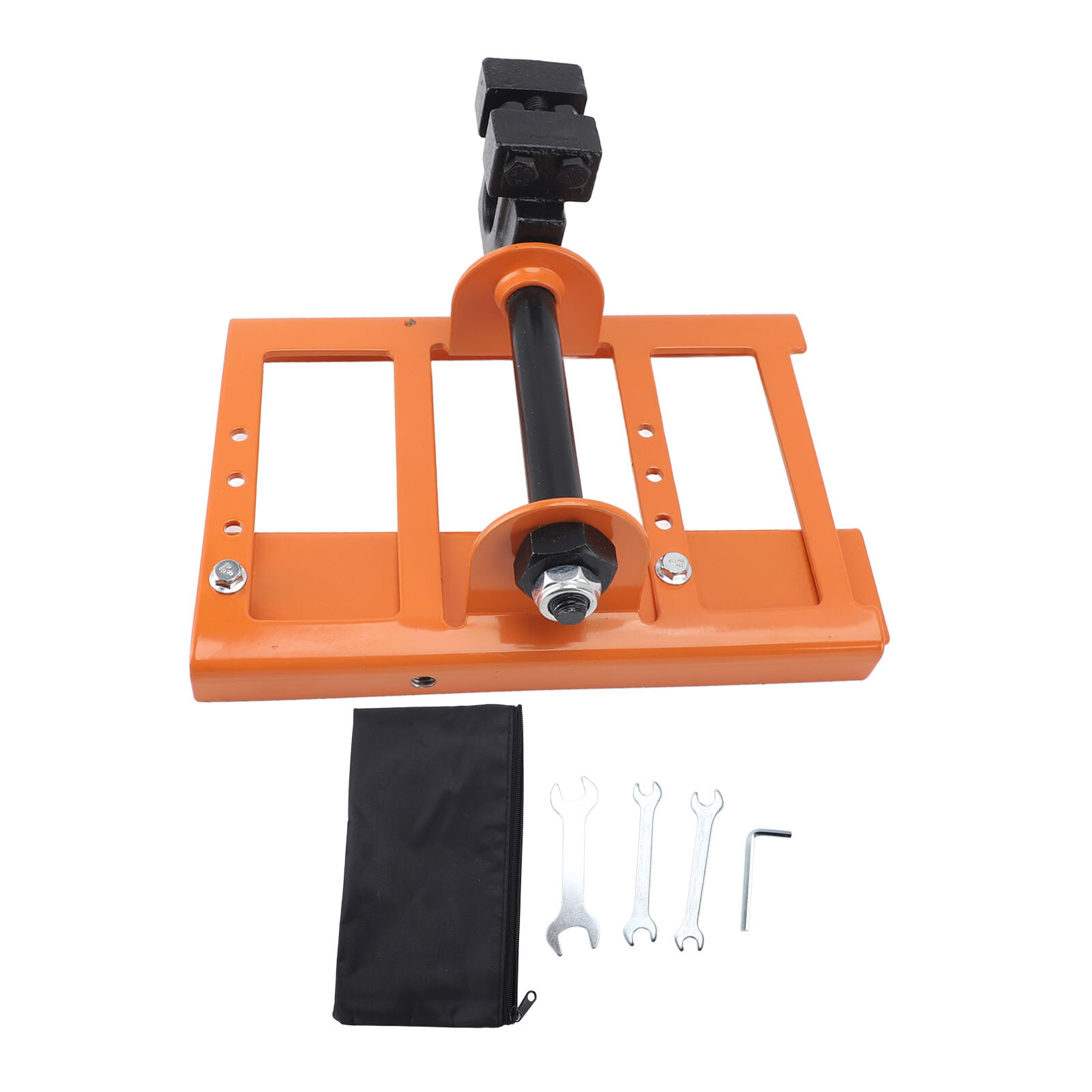 Вертикальная бензопила, направляющая для резки пиломатериалов, портативная мини-пилорама, насадка для бензопилы, направляющая для строителей, столяров, оранжевый