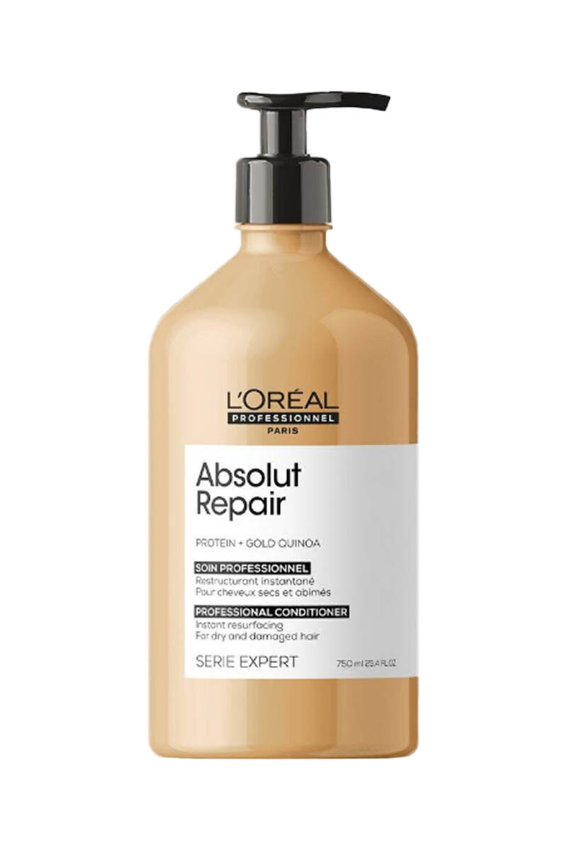 Loreal Absolut Repair Conditioner - Смываемый уход для восстановления очень поврежденных волос 750 мл