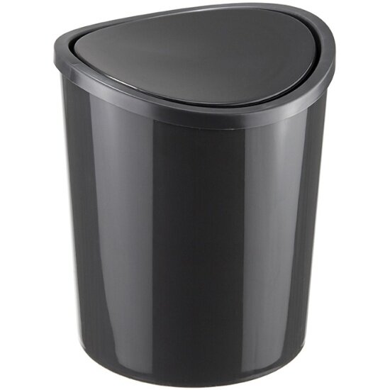 Контейнер для мусора Idea настольный 1.6л М 2490 Графитовый