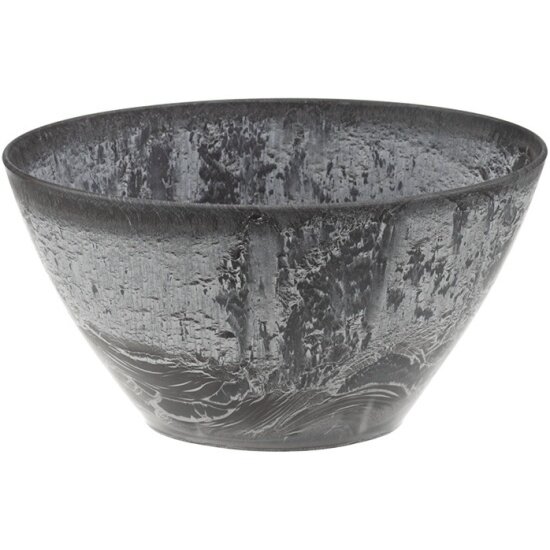 Кашпо Idea микрит овальное 1,4л М 3108 серый слайн