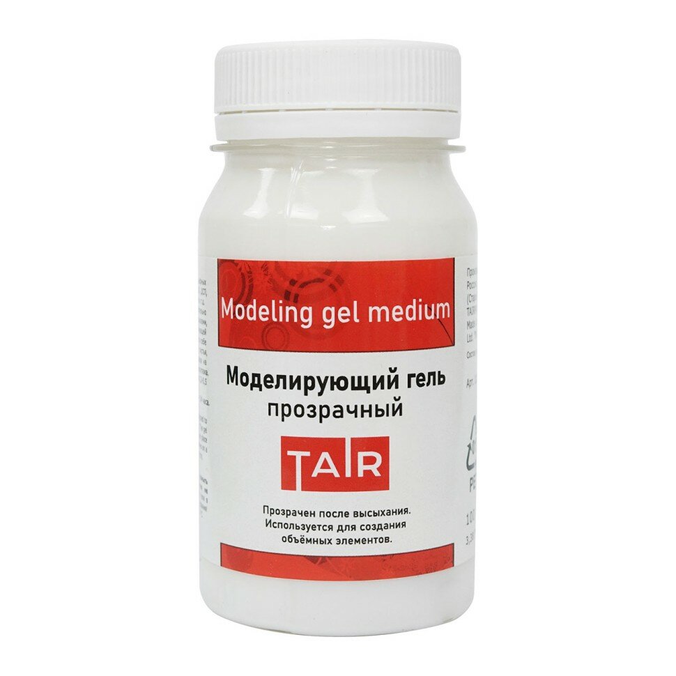 Моделирующий гель Прозрачный Таир, банка 100 мл, артикул1201500