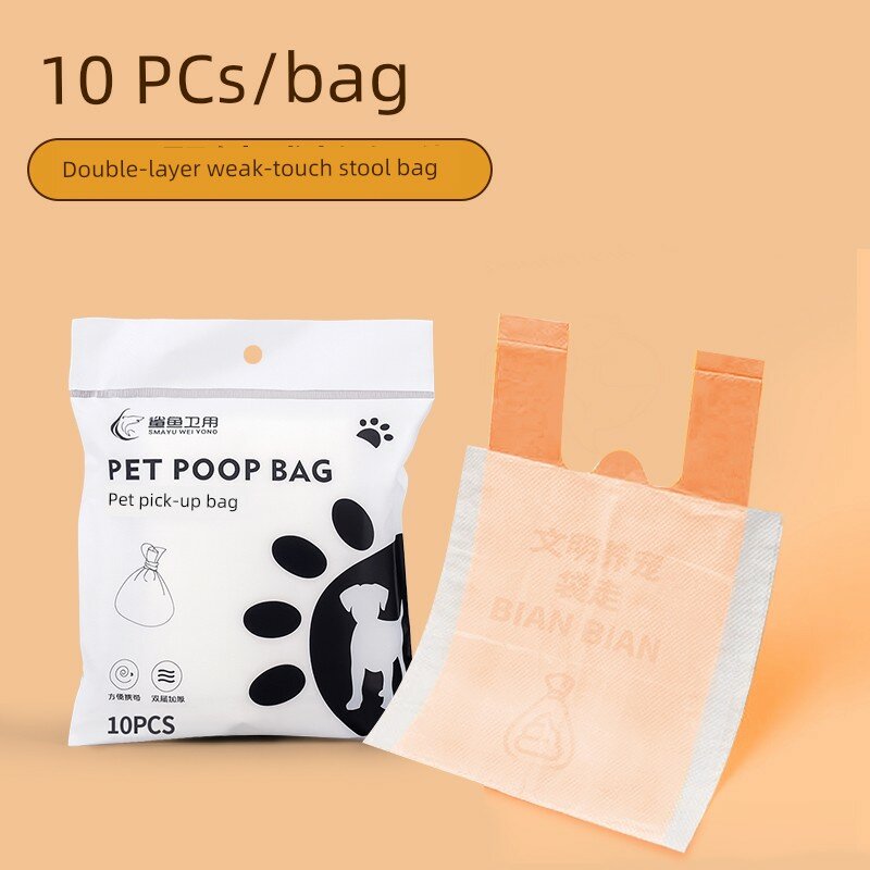 Пакеты для собачьих экскрементов, пакеты для уборки за животными, инструмент для сбора собачьих отходов, одноразовые