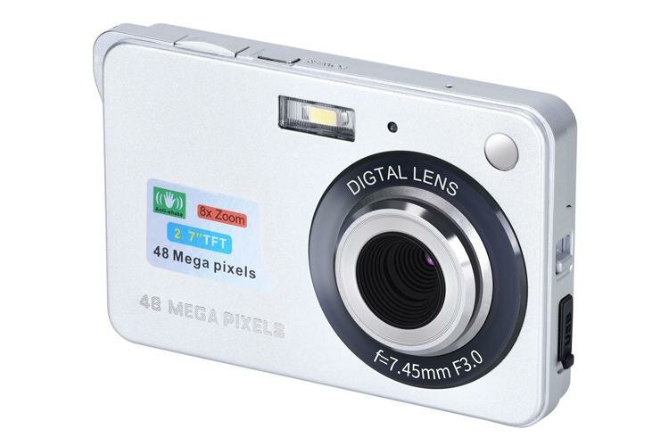 Цифровой фотоаппарат HEY CAT'S DIARY Single Camera, silver card machine