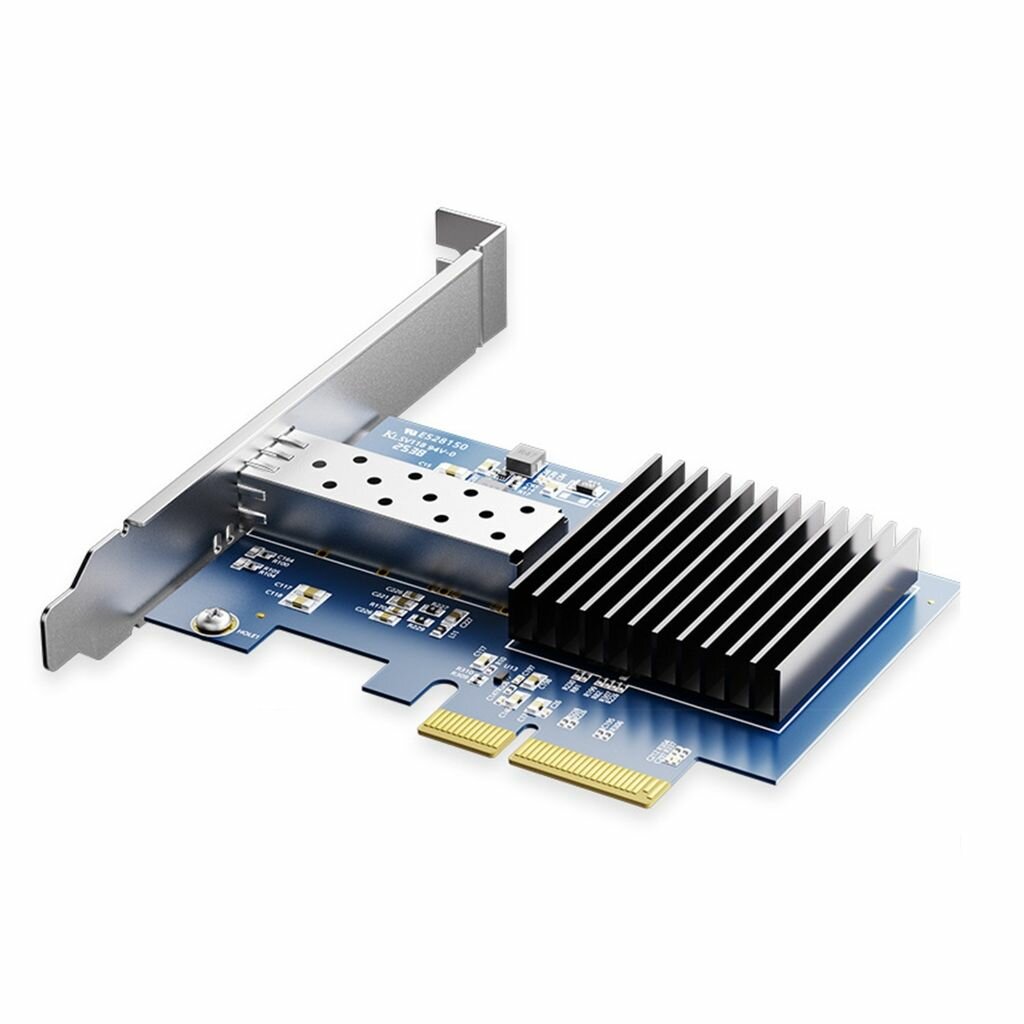 Бездисковая сетевая карта с оптическим портом 10G PCle3.0