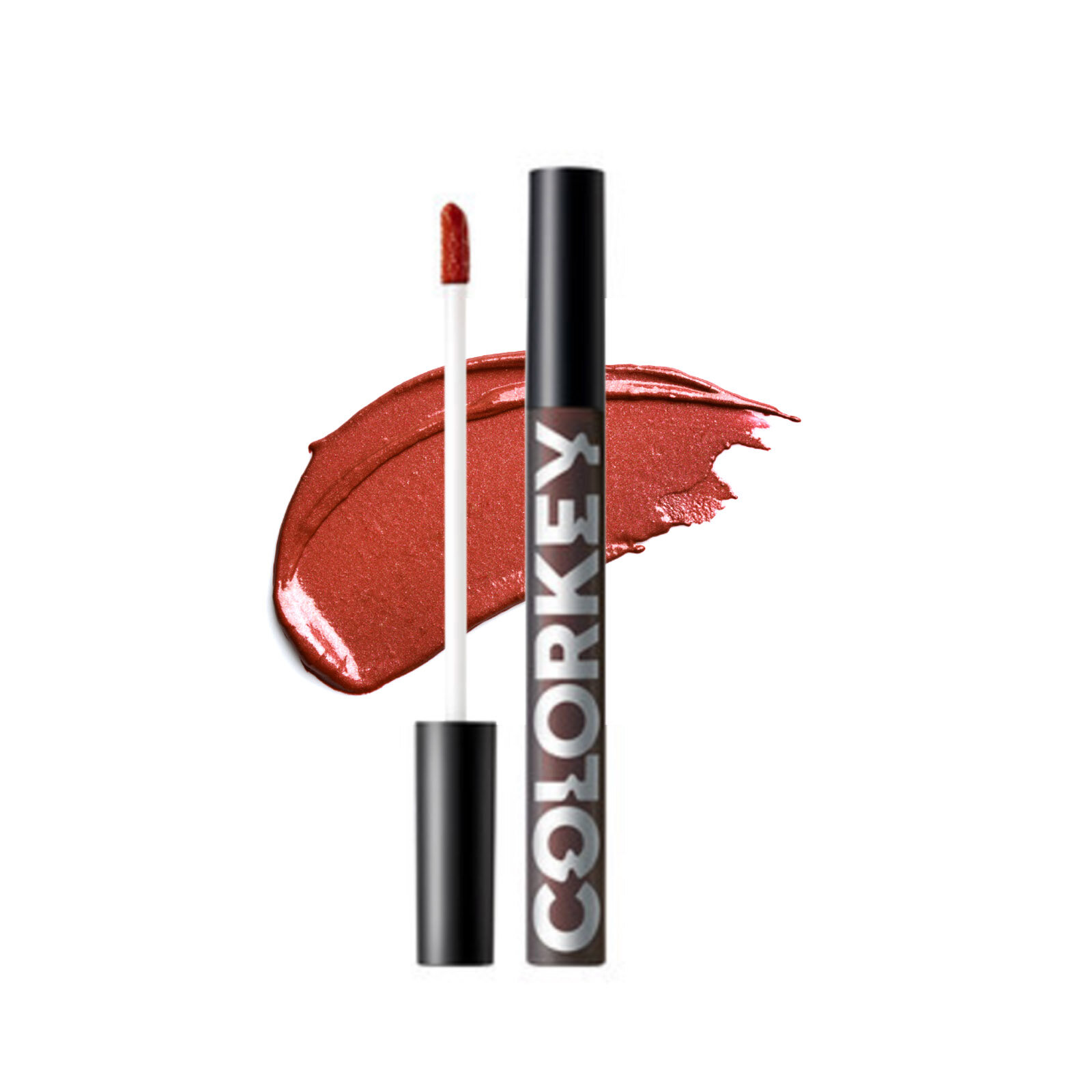 Colorkey Lipstick Glass Lip Gloss Waterproof Lip Bar Long Lasting Lip Gloss Cosmetic for Lip Makeup, цвета P701 / R702 / R703 / R704 / B705 / R706 / P707 / B708 / B709 / P710 / B711 / P713 / R714 / R715 / O716 / R718 / R777 (доступно по выбору), 1.7g /