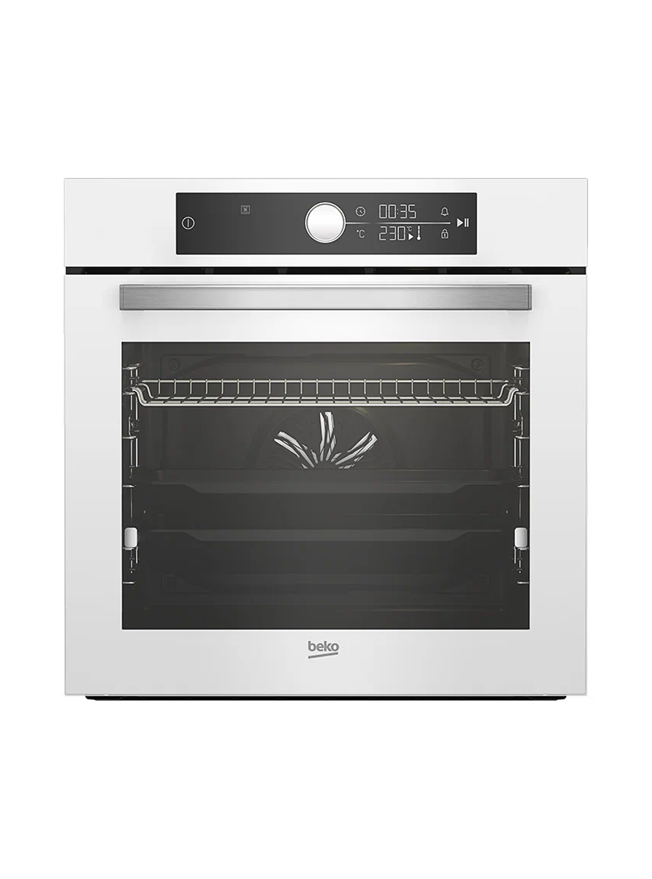 Духовой шкаф BEKO BBIM17400WE, с грилем и конвекцией, 72 л, белый