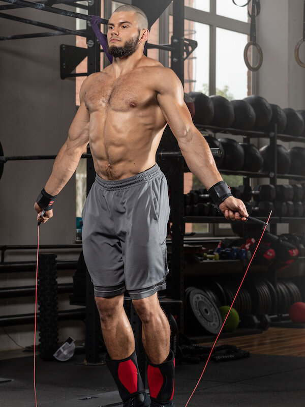 Скакалка RED Skill SR-1, с подшипниками, регулировка длины шнура, 305 см