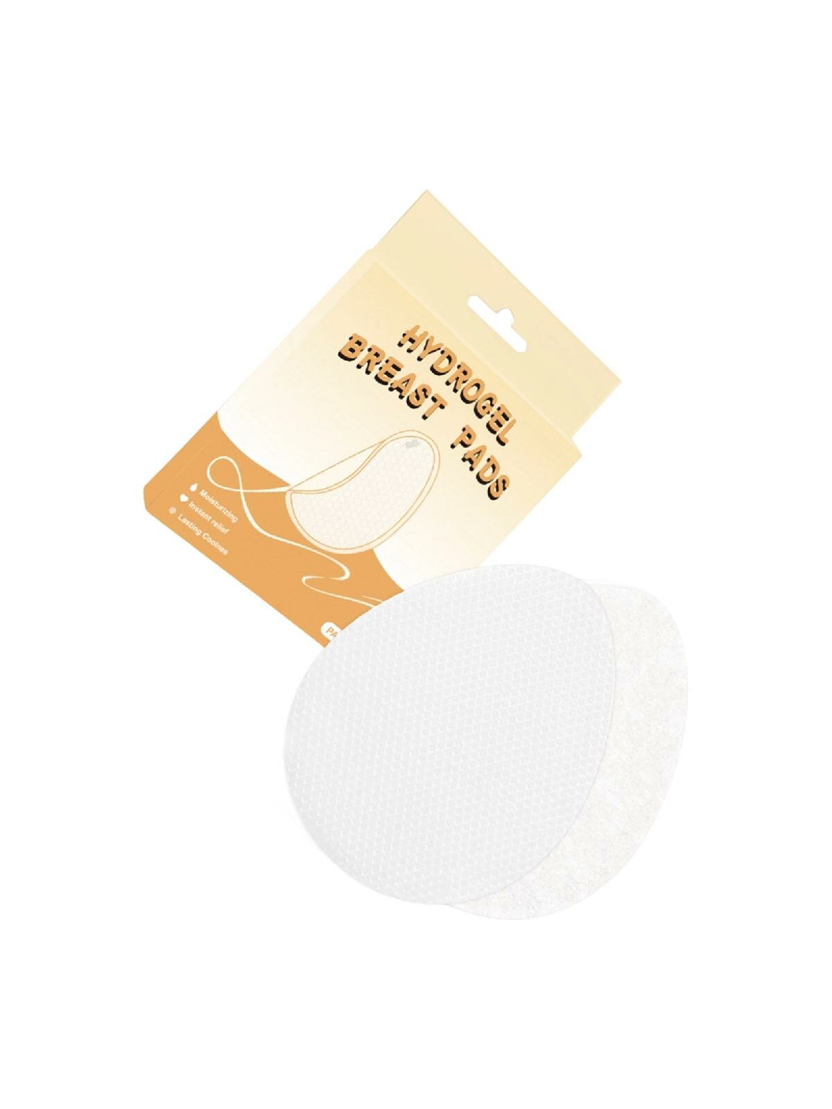 1 коробка из 10 штук гидрогелевой прокладки для грудного вскармливания с защитным чехлом
