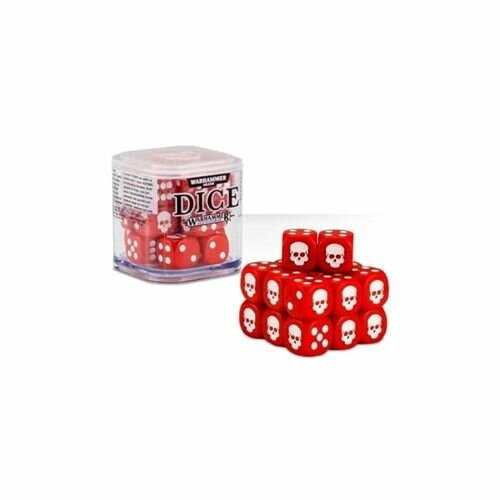 Кубики Citadel 12mm Dice Set (Красные)