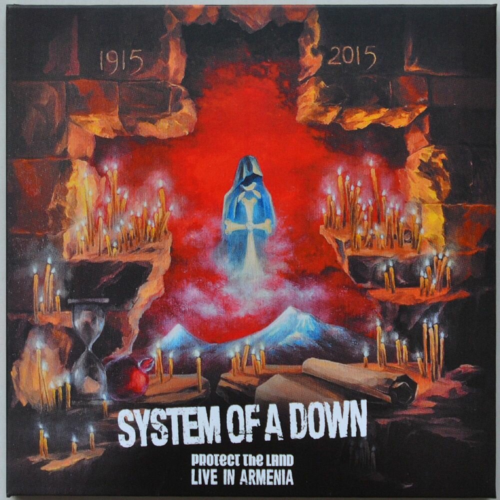 SYSTEM OF A DOWN Protect The Land Live in Armenia 2CD set (компакт диск)
