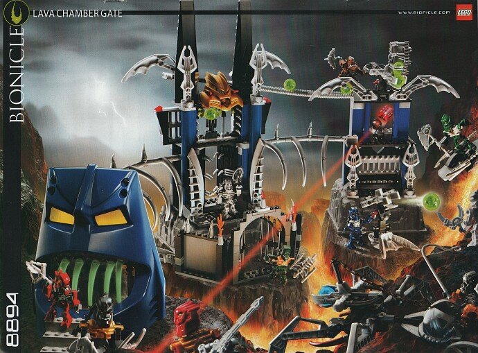 Конструктор lego 8894 Крепость Пирака (Piraka Stronghold)