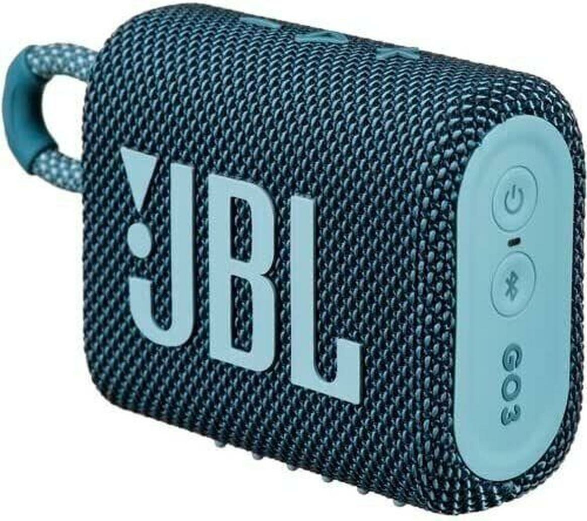 Портативная акустика JBL GO 3 Blue, Bluetooth 5.1, влагозащищенная, 2700mAh