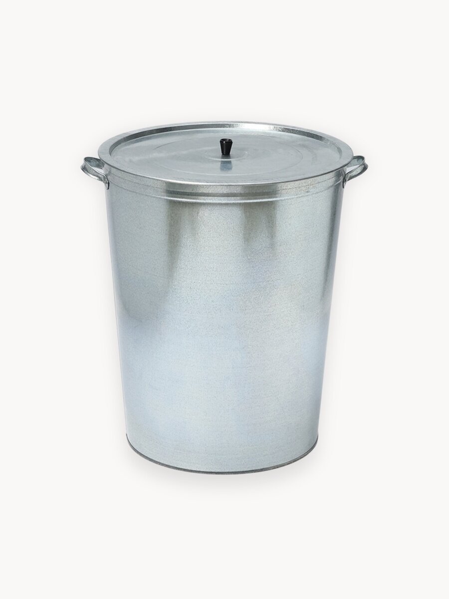 Бак SKYPHOS, оцинкованный, без решетки, ГОСТ, 80л, серебристый