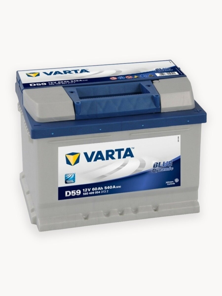 Аккумулятор Varta D59 Blue Dynamic 560 409 054, 242x175x175, обратная полярность, 60 Ач