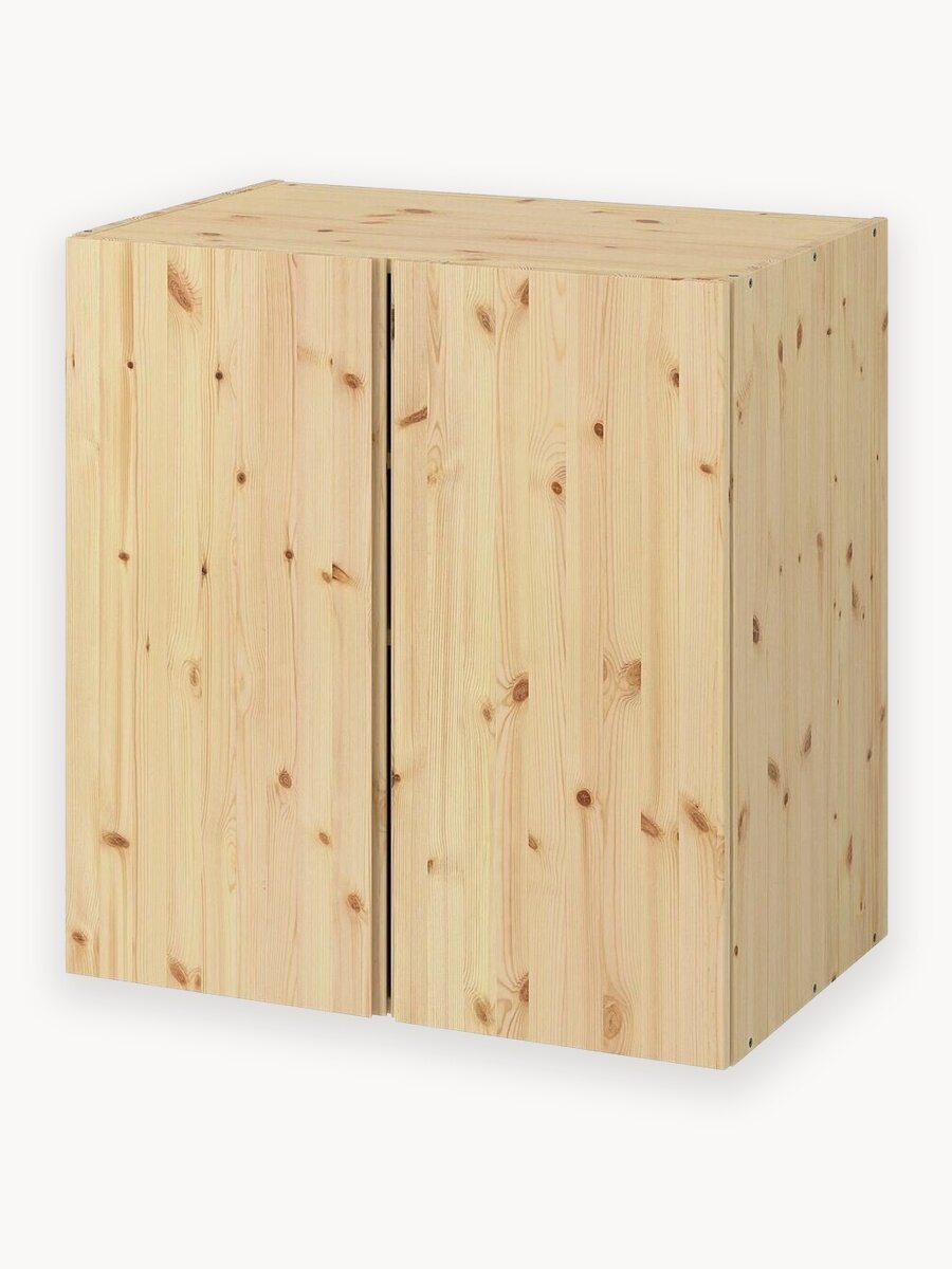 Шкаф IKEA IVAR, навесной, деревянный, 80 см x 30 см x 83 см