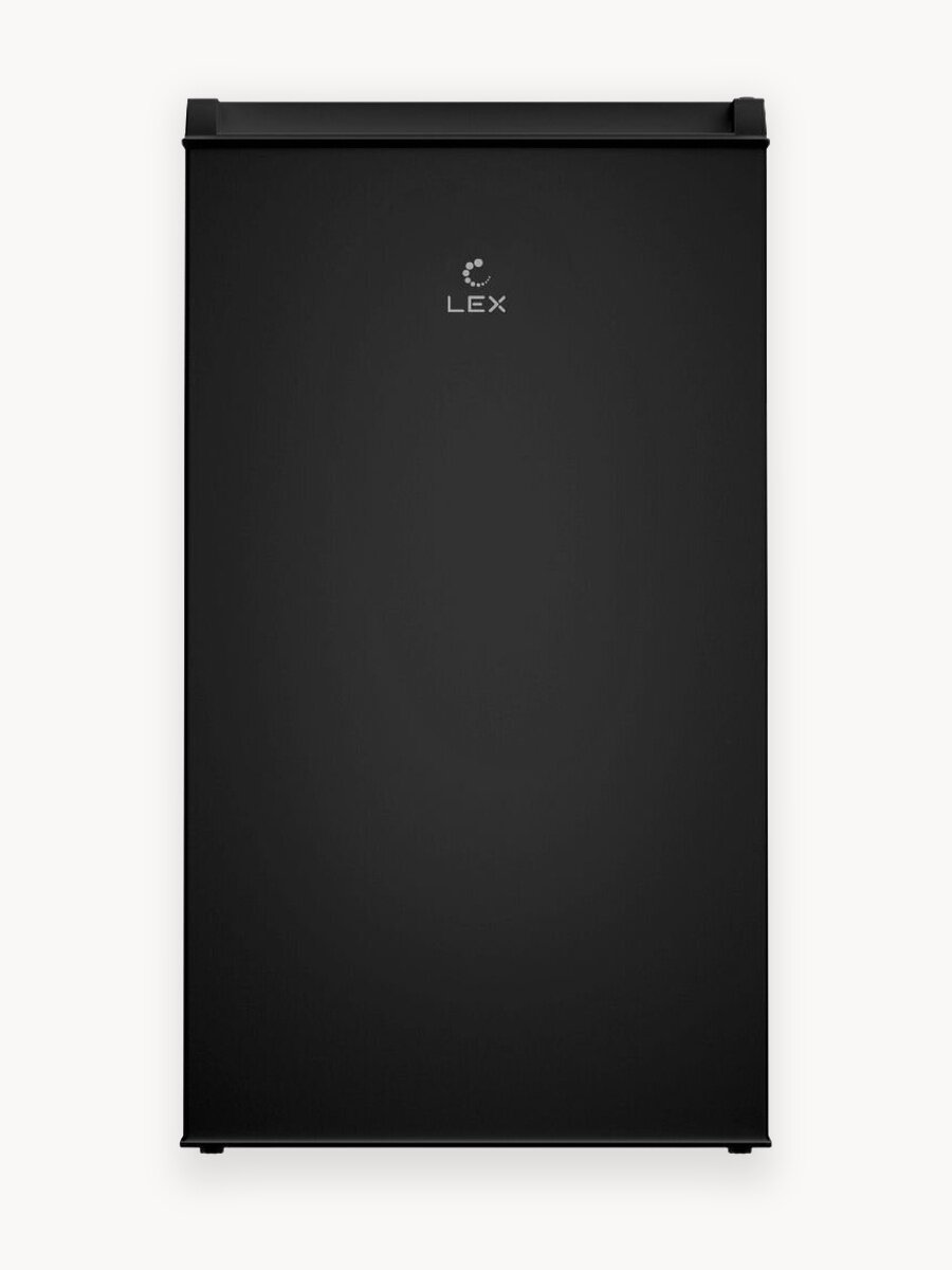 Холодильник отдельностоящий для дома, офиса и дачи, LEX LSD100BL, полезный объем 83л Defrost, цвет черный.