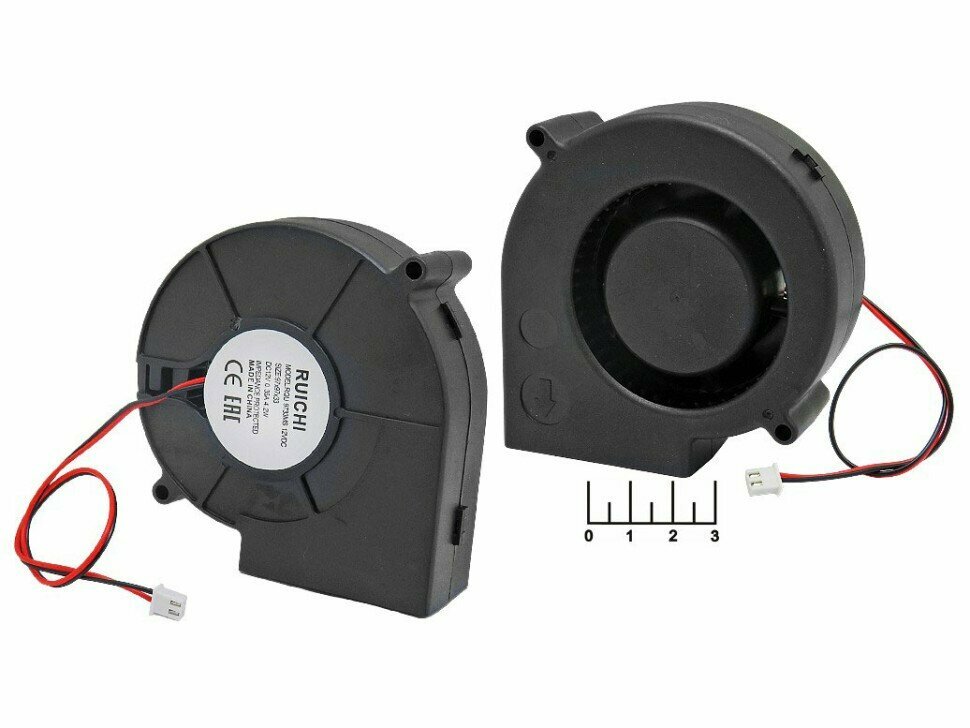 Вентилятор 12V 0.35A 97*97*33мм RQU-9733MS