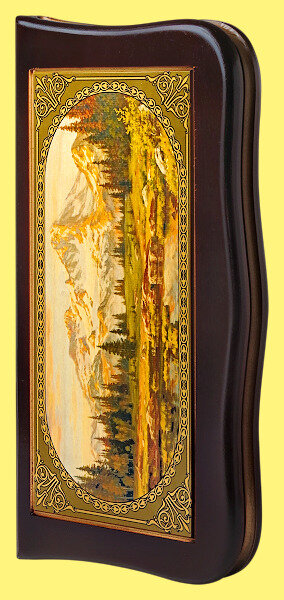 Нарды, шашки Горы (резные)