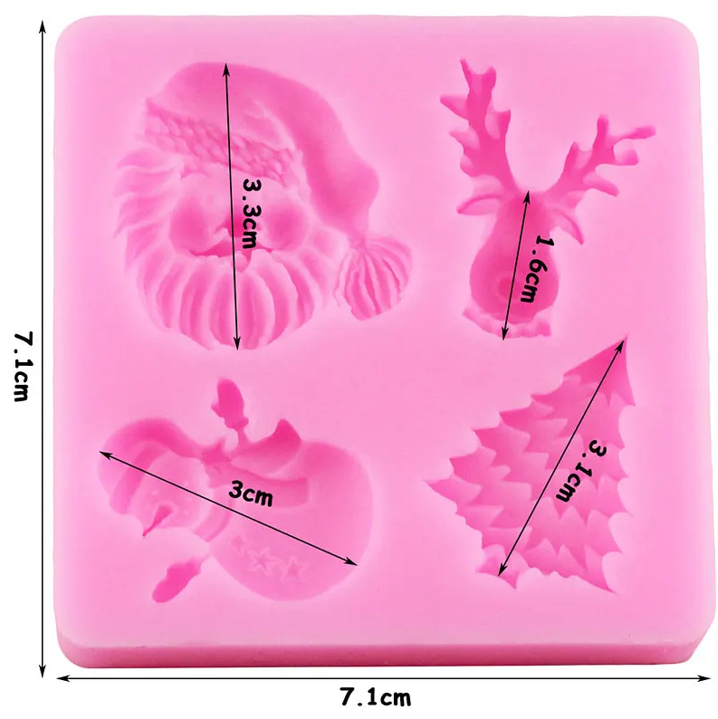 Силиконовый молд "Новогодний "