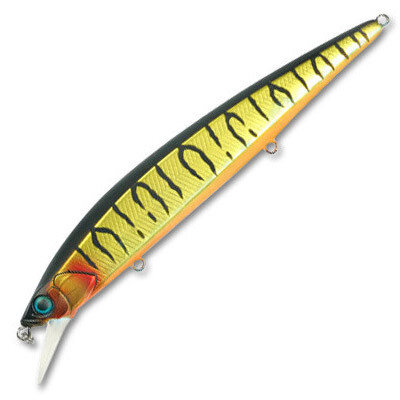 Воблер JACKALL RERANGE 110SP MR цвет MAT GOLD TIGER