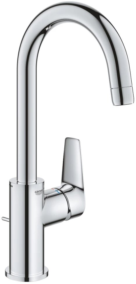 Смеситель для раковины с донным клапаном Grohe BauEdge New 23760001