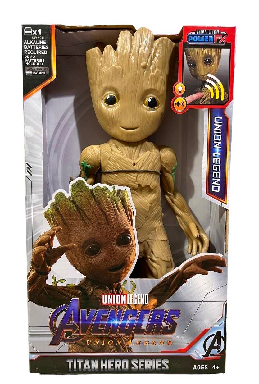 Супергерой Грут 28 см. Большая фигурка супергероя. Мстители. Лига справедливости.