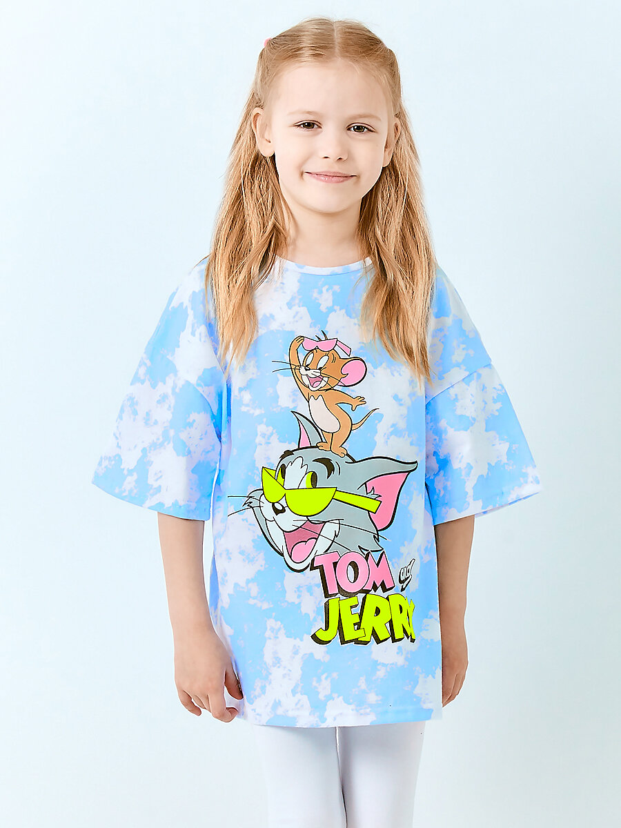 Футболка детская оверсайз летняя хлопок