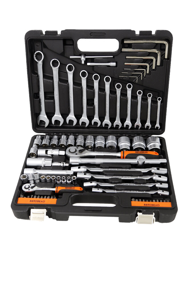 Набор инструментов Автодело 77 предметов 1/2 DR 1/4 DR