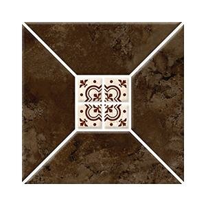 Керамин Плитка Риальто 3Т тип 1 коричневая, 20x20 (цена за 1.04 м2)