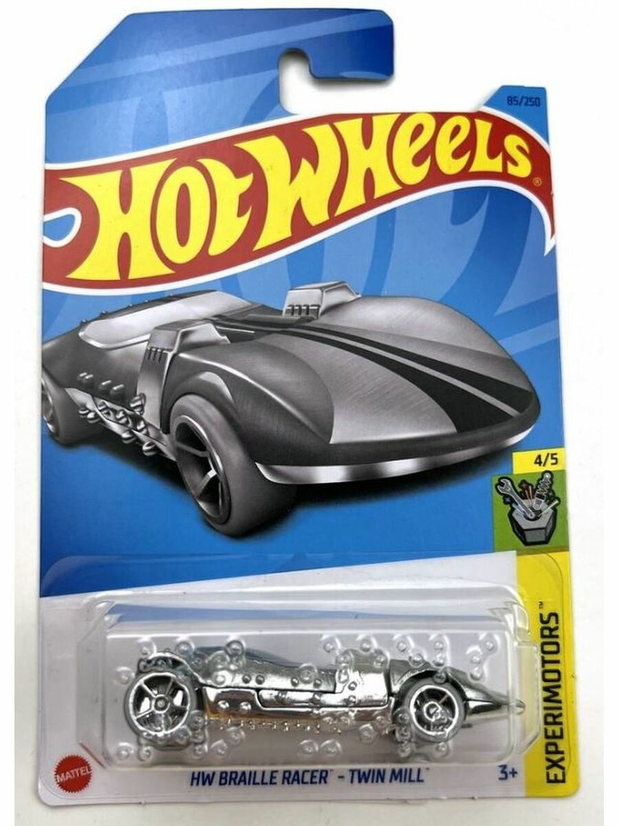 Машинка HW Braille Racer - Twin Mill (EXPERIMOTORS)