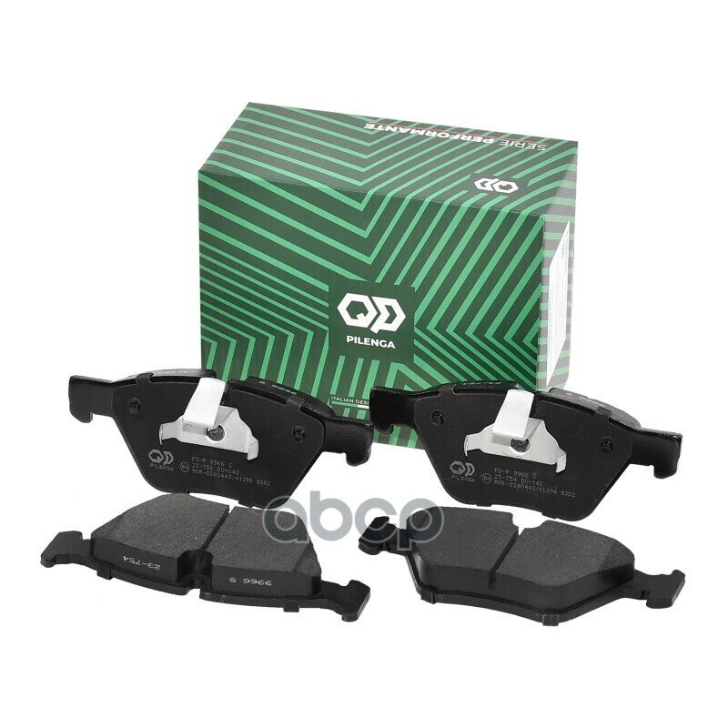 Колодки тормозные дисковые передние Performante BMW 3 (E90/91/92/93) 06-10, 5 (E60/61) 04-10, X3 (E83) FD-P9966S PILENGA арт.