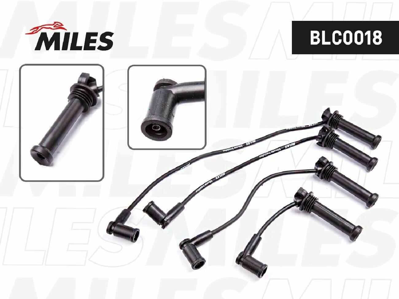 Высоковольтные провода зажигания FORD MONDEO/MAZDA 6 -07, MILES BLC0018