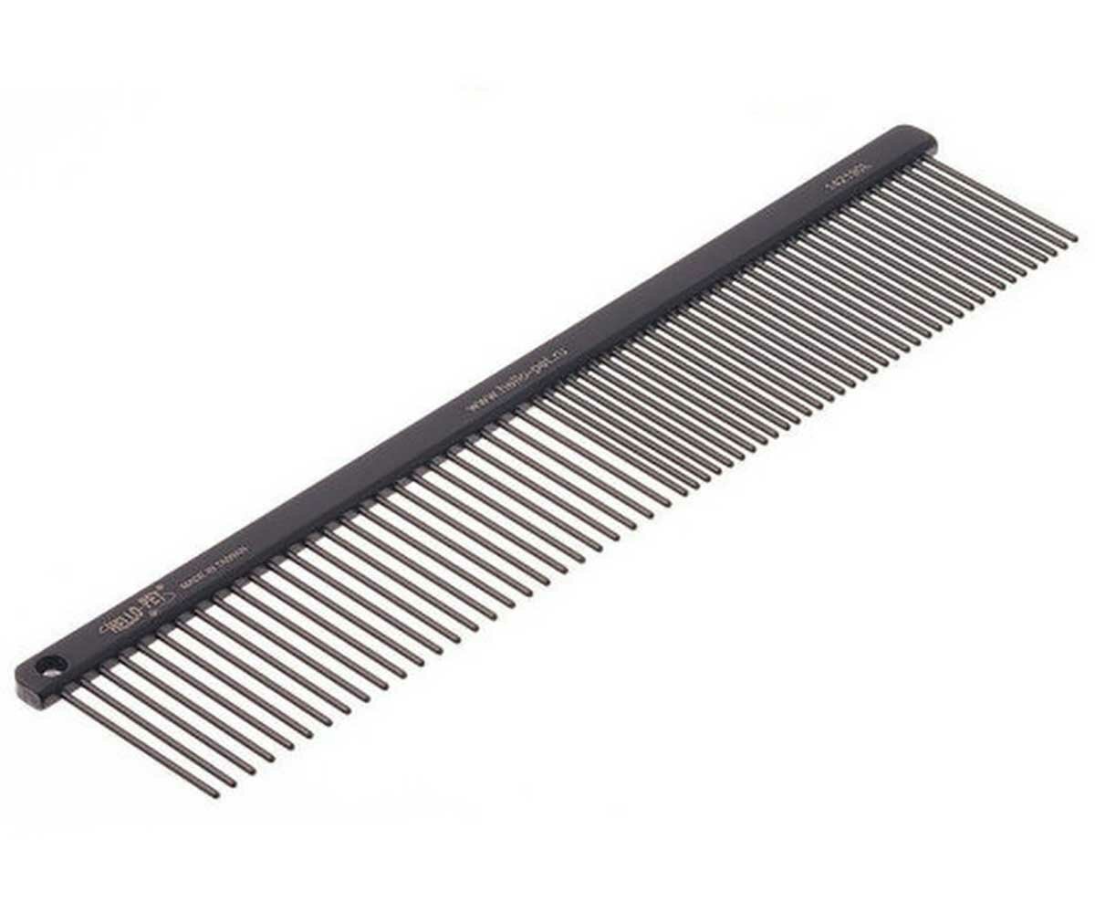 Расческа Hello Pet антистатик без ручки 39/22 19см тефлон 142190l