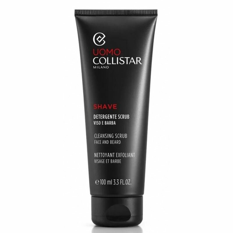 Collistar - Очищающий скраб для лица, Detergent Scrub Face And Beard, 100 мл