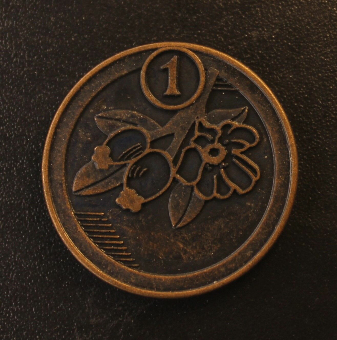 Сувенирная монета Магазин сокровищ "Гульд" цвет медь