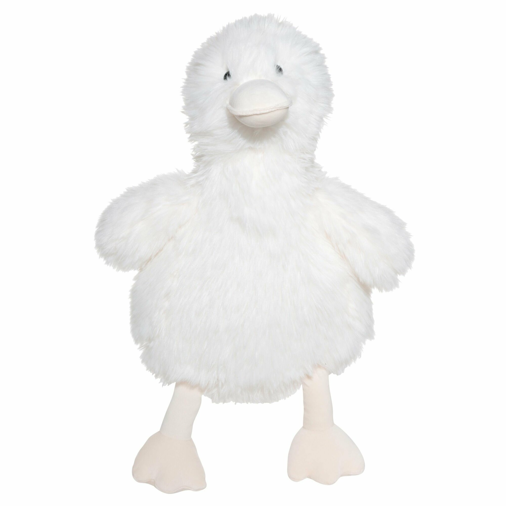 Игрушка, 40 см, мягкая, полиэстер, белая, Гусь, Goose, Kuchenland
