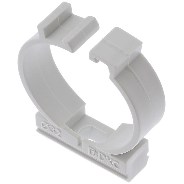 Держатель 51132 со стяжкой для труб 32мм (ДКС) (50 шт. в комплекте)