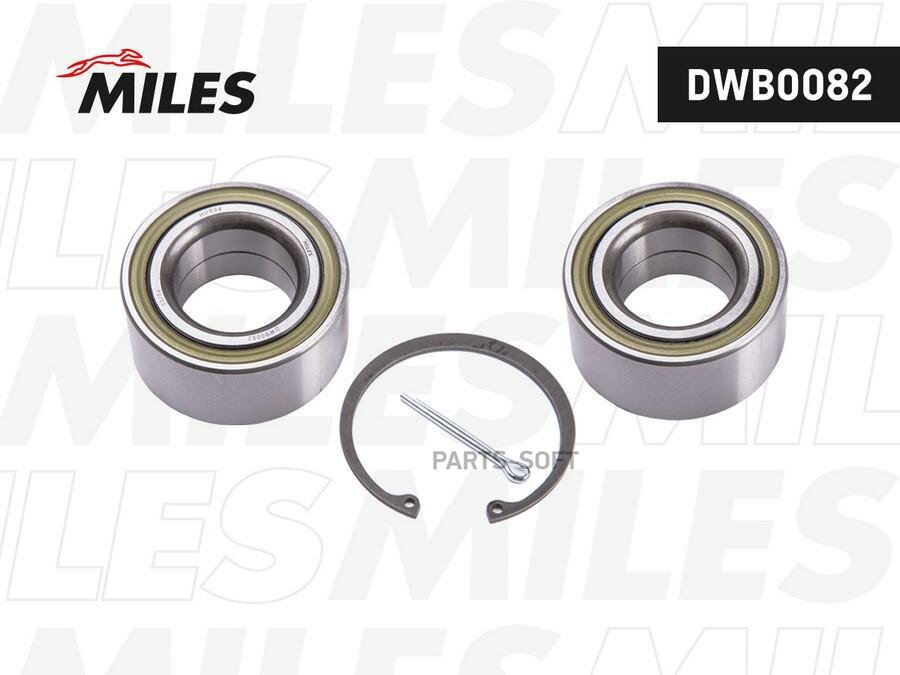 DWB0082 MILES Подшипник ступ. NISSAN ALMERA 00- пер.