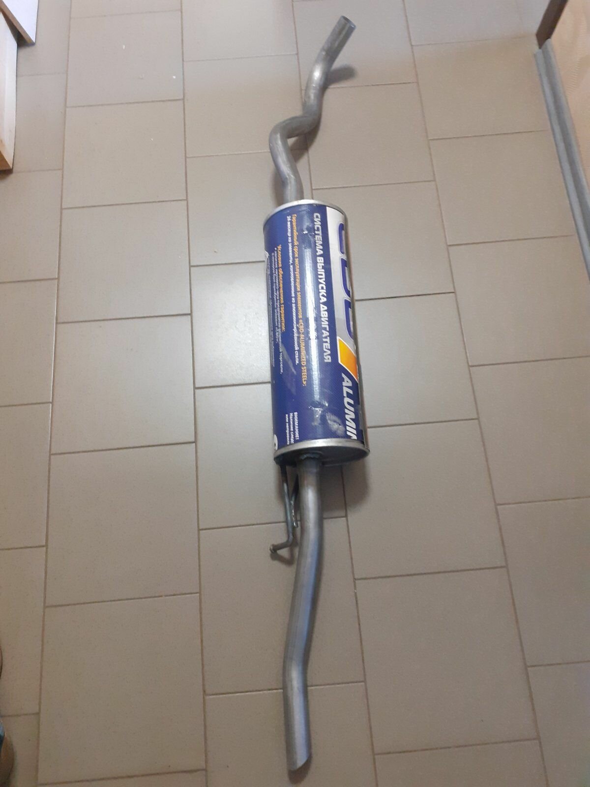 Глушитель фольксваген поло седан VW Polo Sedan V (RUS) 1,6L CWVA c 2015 мотор 110 сил Нержавеющий глушитель