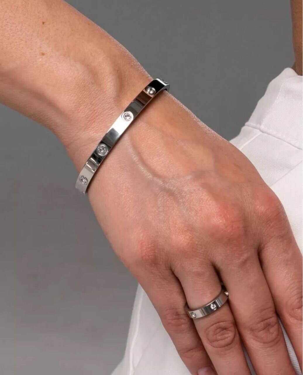 Комплект бижутерии, кристалл