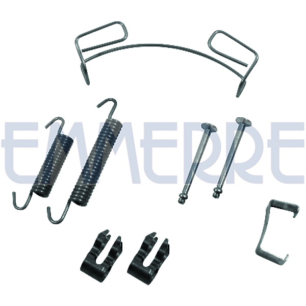 TECHNO BRAKE 961046 р / к колодок торм. (м) (пружины, пластины, пальцы) 2x \iveco daily 96