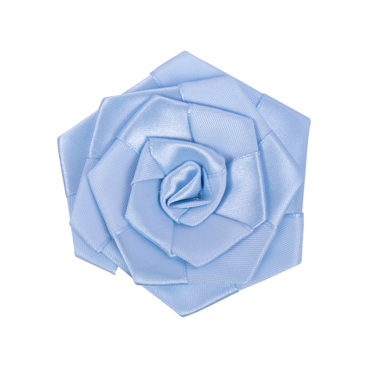 BLITZ 90 Розочка термо №129 голубой декоративный аппликационный элемент для ткани