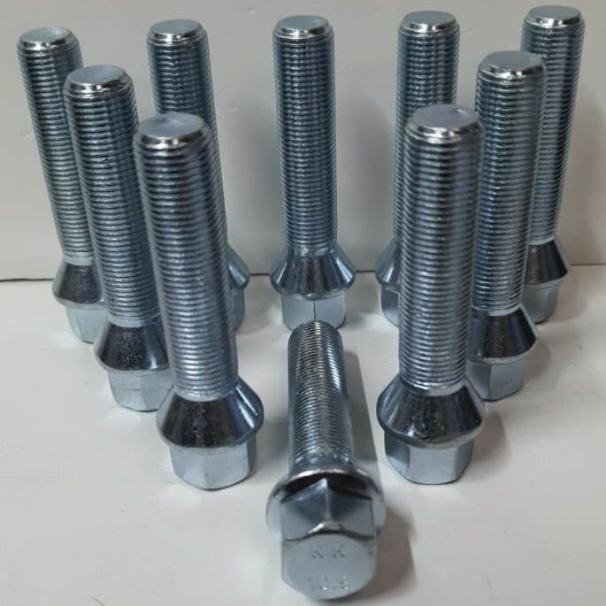 Болт колёсный 14x1,25x55, 10 штук