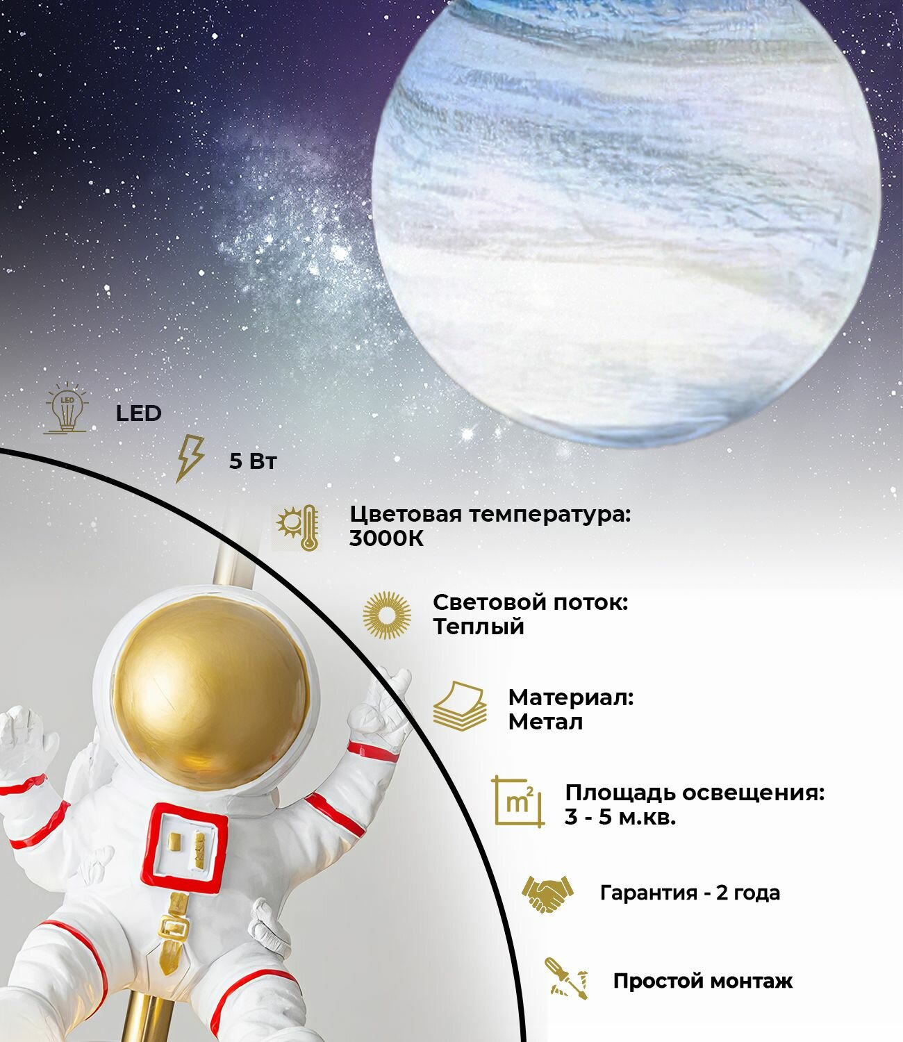 Подвесной светильник — фото 1