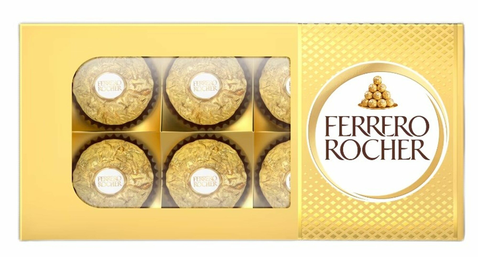 Шоколадные конфеты Ferrero Rocher пенал, 75г.